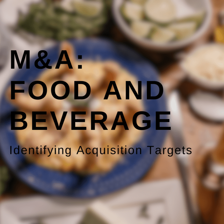Mergers and Acquisitions – Identifying Acquisition Targets